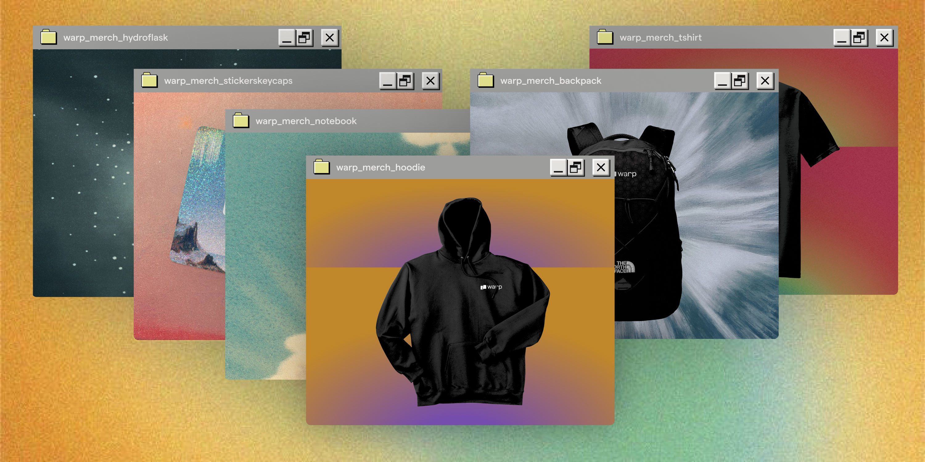 Warp: How to get free Warp swag